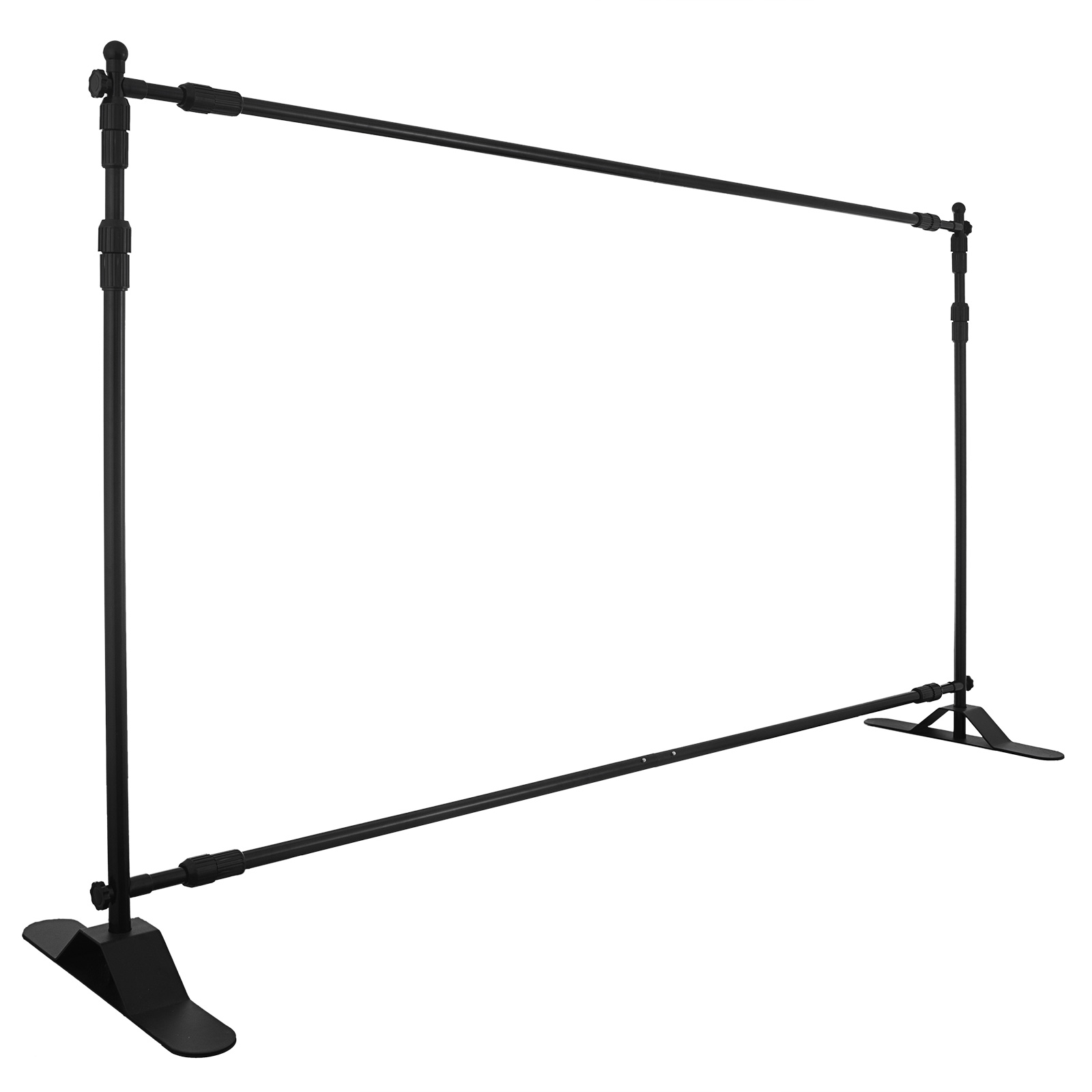 Step and Repeat 8x10' Banner Stand Adjustable Telescopic Trade Show ...