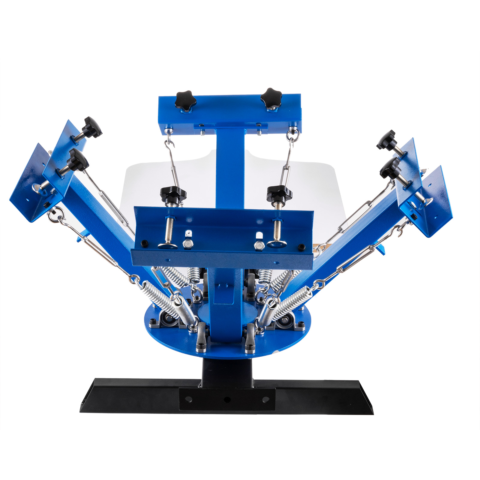 Printing Graphic Arts 4 Color 1 Station Silk Screen Printing Machine T Shirt Press Equipment 